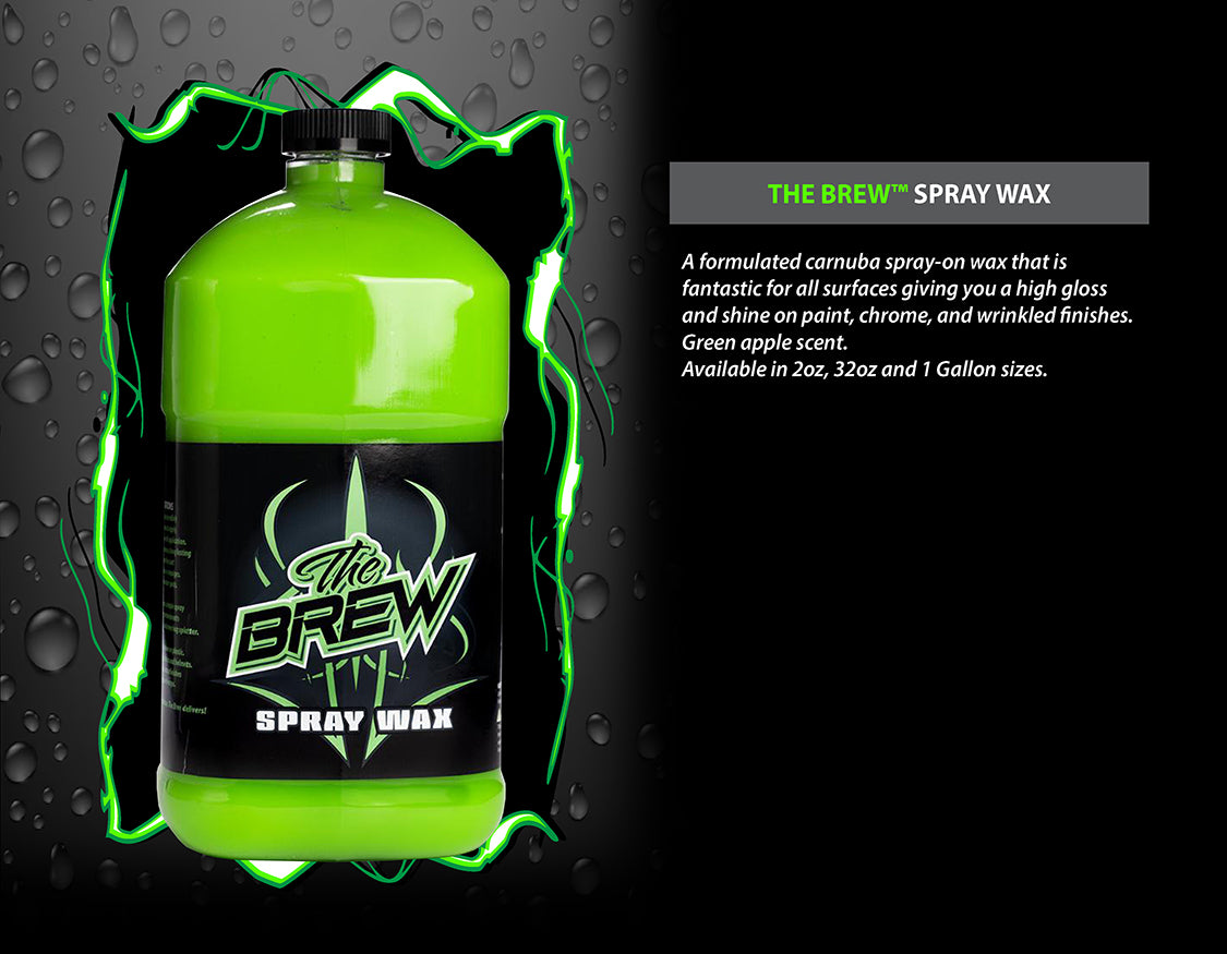 Brew Spray Wax 1 Gallon Bottle – 22BrewSprayWax